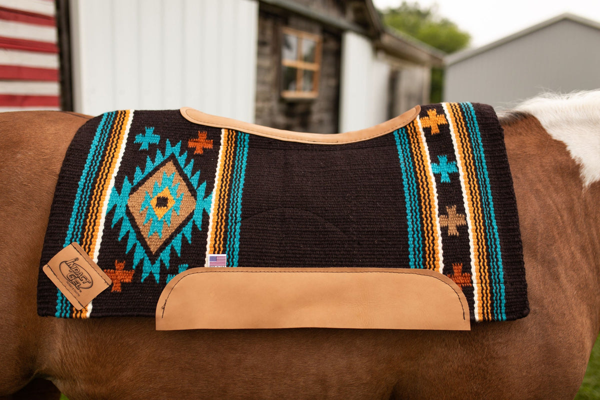 Impact Gel - The Cold Wind Woven Saddle Pad – JustWestern